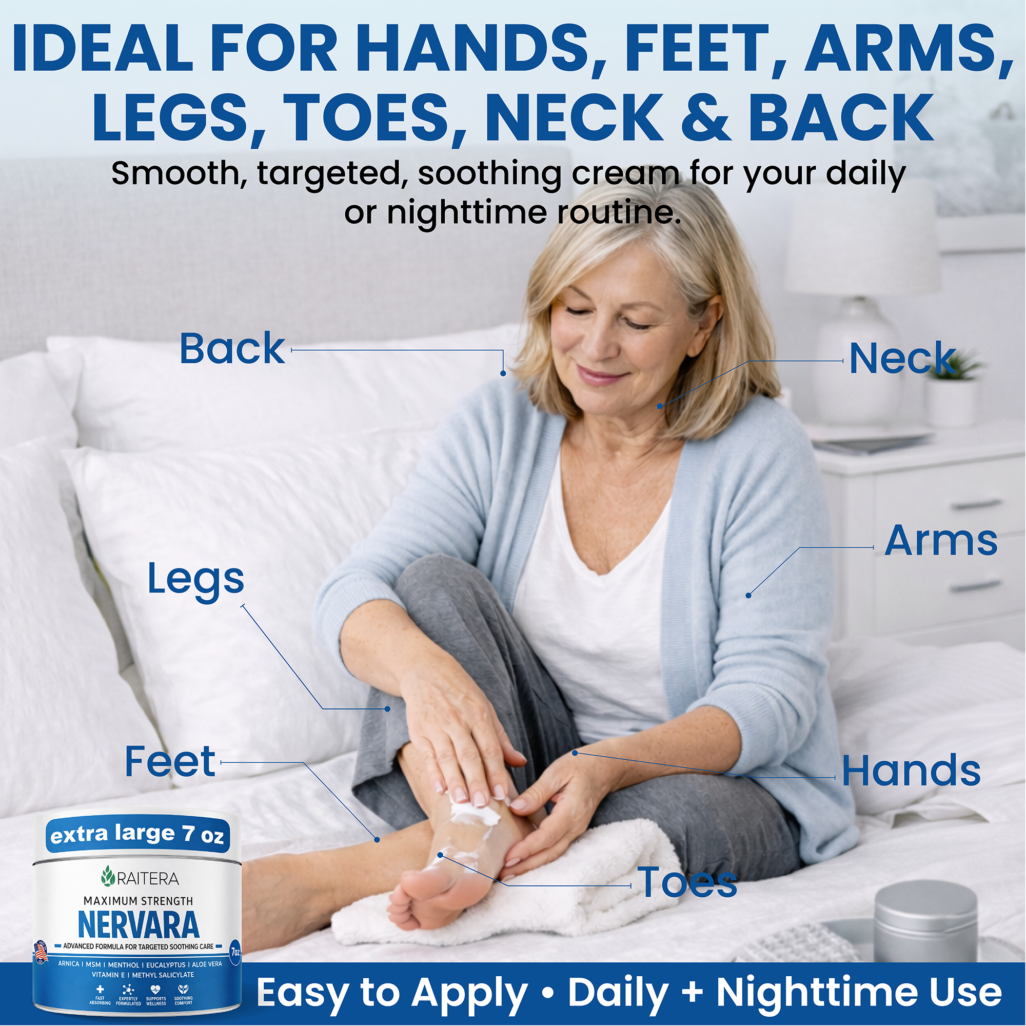 Raitera Nervara Maximum Strength Neuropathy Cream