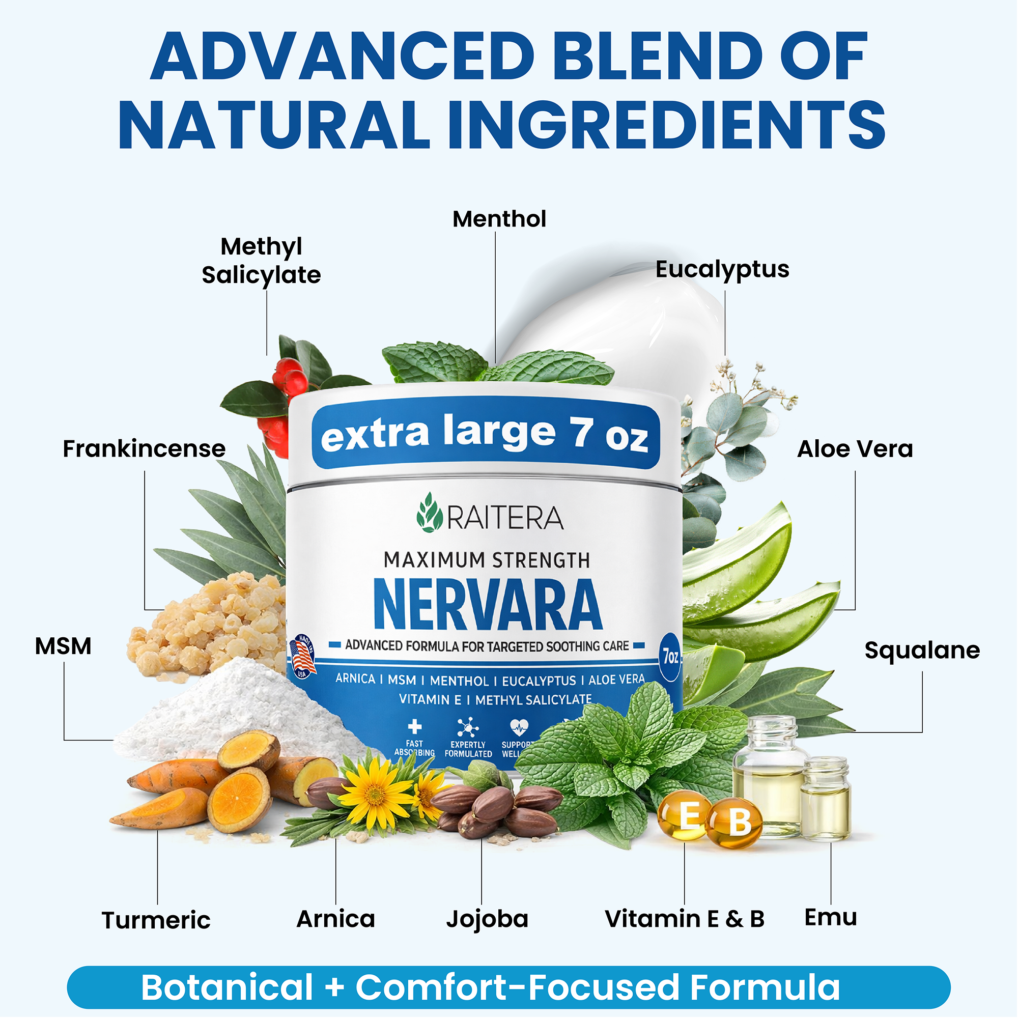 Raitera Nervara Maximum Strength Neuropathy Cream