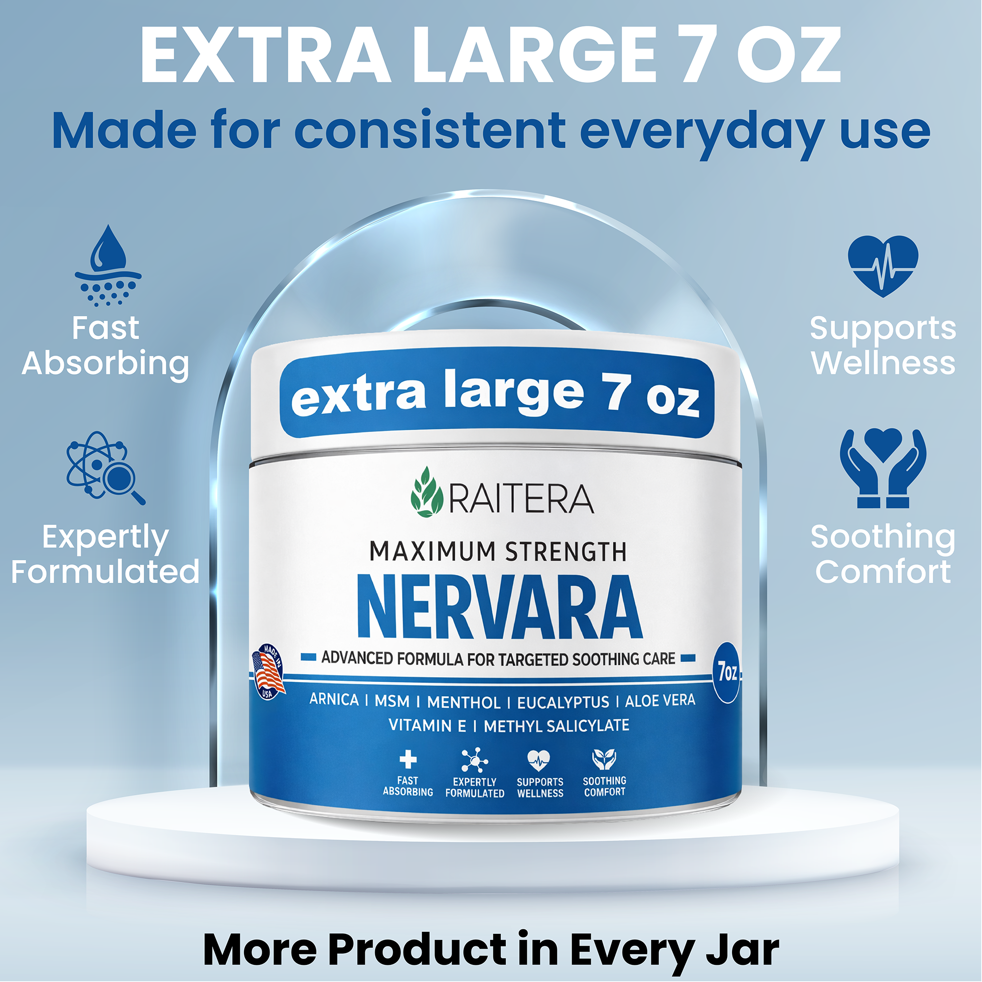 Raitera Nervara Maximum Strength Neuropathy Cream